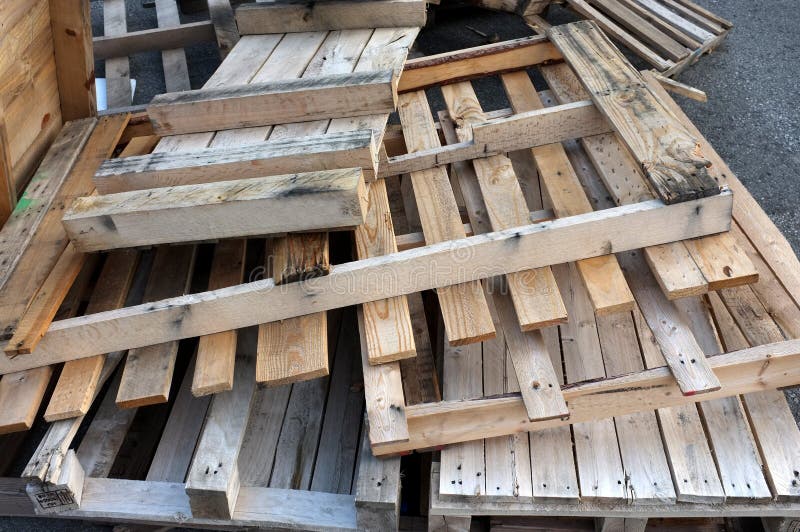 Skids stock photo. Image of stacked, pallet, storage - 25775496