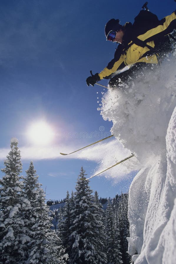 Boy Jumping in Snow. Happy Kid Walking Outdoors in Winter City. Child ...
