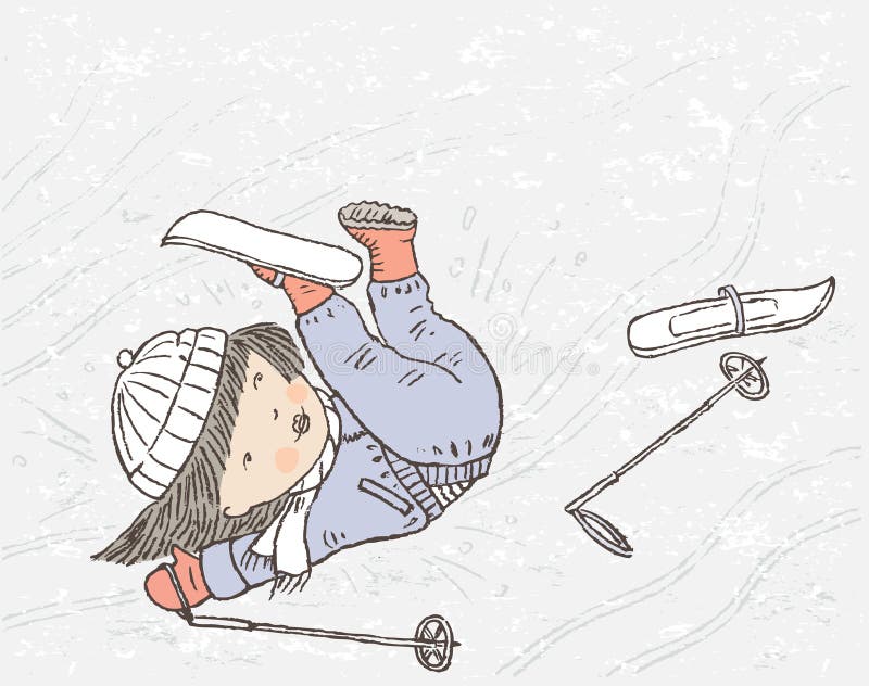 Falling Skier Stock Illustrations – 79 Falling Skier Stock ...
