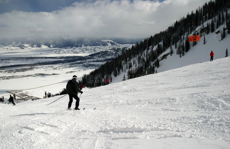 Skiers On The Slopes Picture. Image: 660099