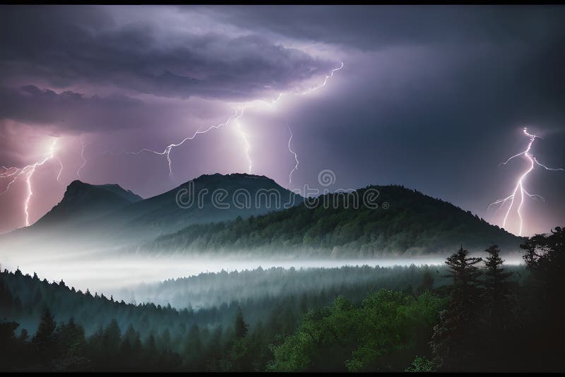 Skies on Fire stock illustration. Illustration of algorithms - 268059415