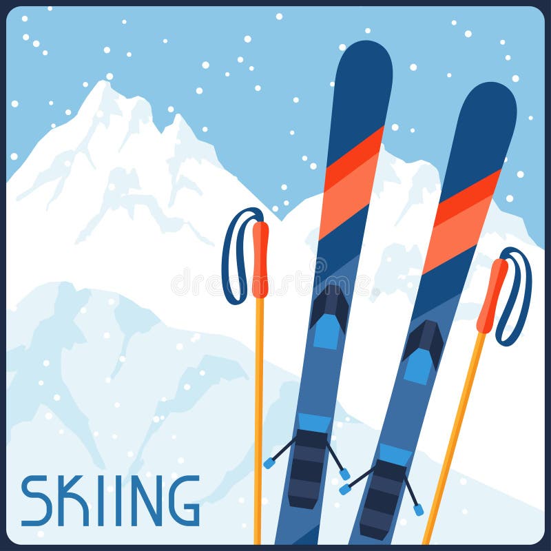 Skiing Border Stock Illustrations – 192 Skiing Border Stock ...