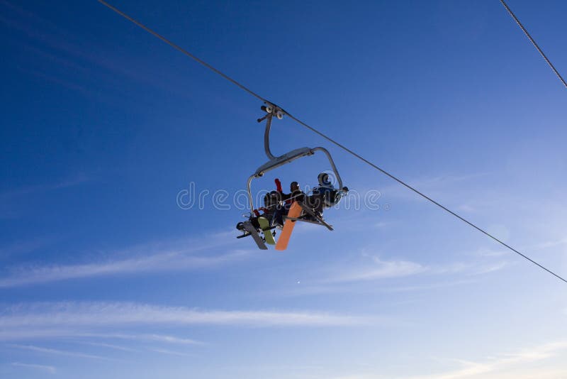 Skiing lift engine stock photo. Image of lift, destinations - 7995724