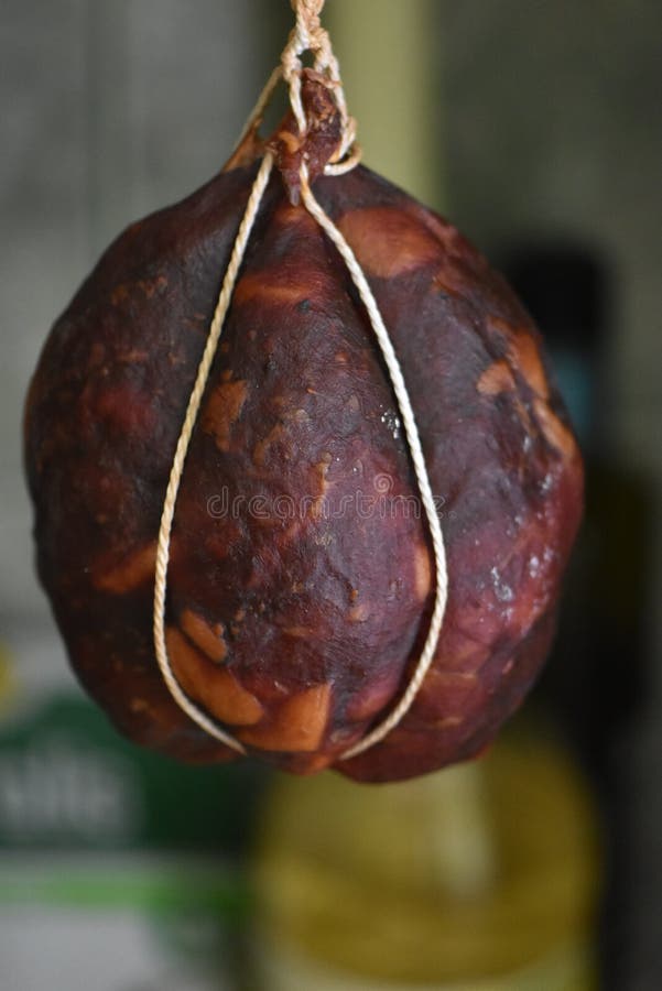 Skilandis/carne imagen de archivo. Imagen de frito, naturalizado ...