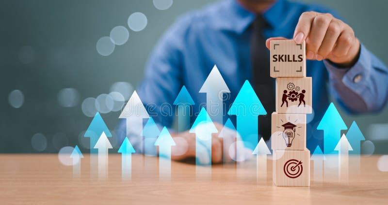 Skill Competency Development Concept. Stock Photo - Image of ...
