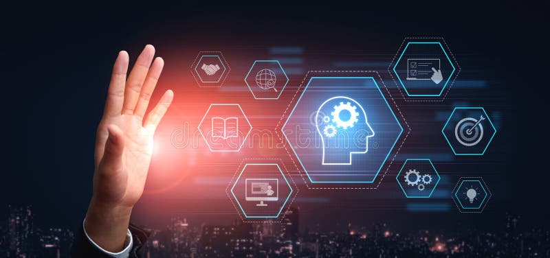 Skill Development for Human or AI Intelligence Vouch Stock Image - Image of computer, online ...