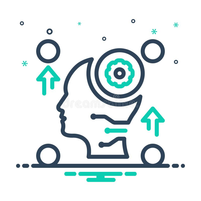 Mix Icon for Skill Development, Skill and Talent Stock Vector ...