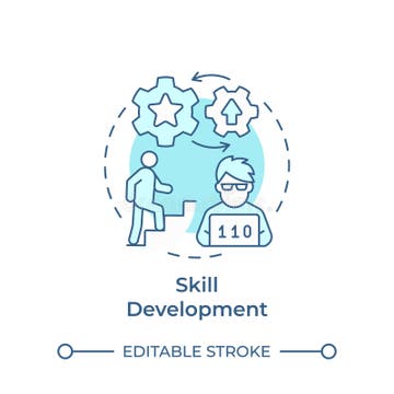 Soft Skill Icon Blue Stock Illustrations – 225 Soft Skill Icon Blue ...
