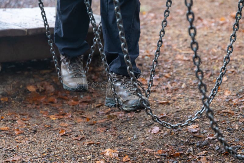 Skill game in forest stock photo. Image of human, vacation - 246828492