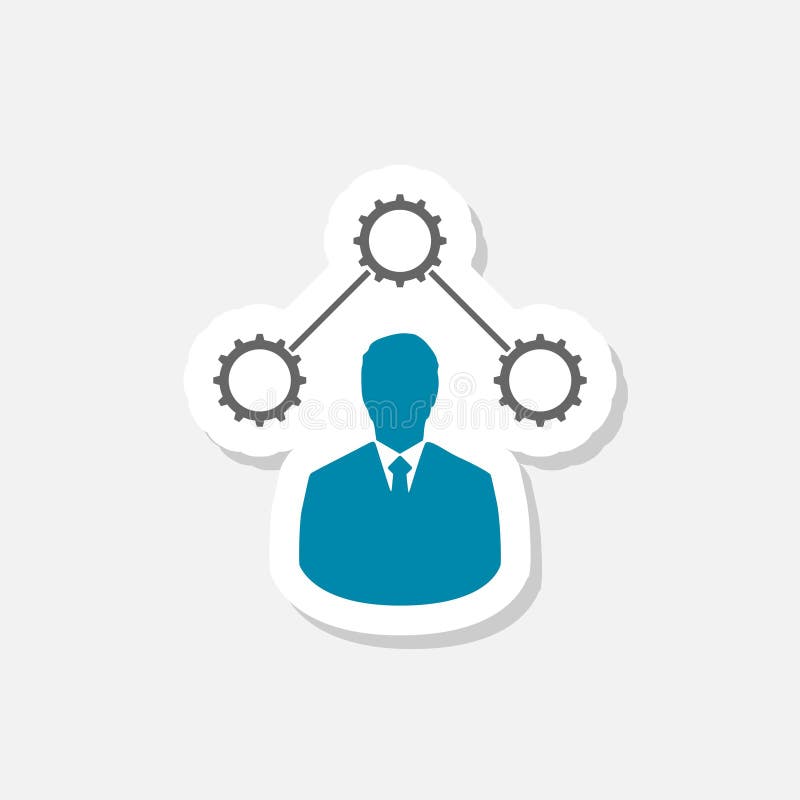 Skill Icon Isolated on White Background Stock Illustration ...