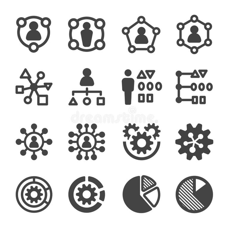 Skill icon set stock vector. Illustration of career - 136571703
