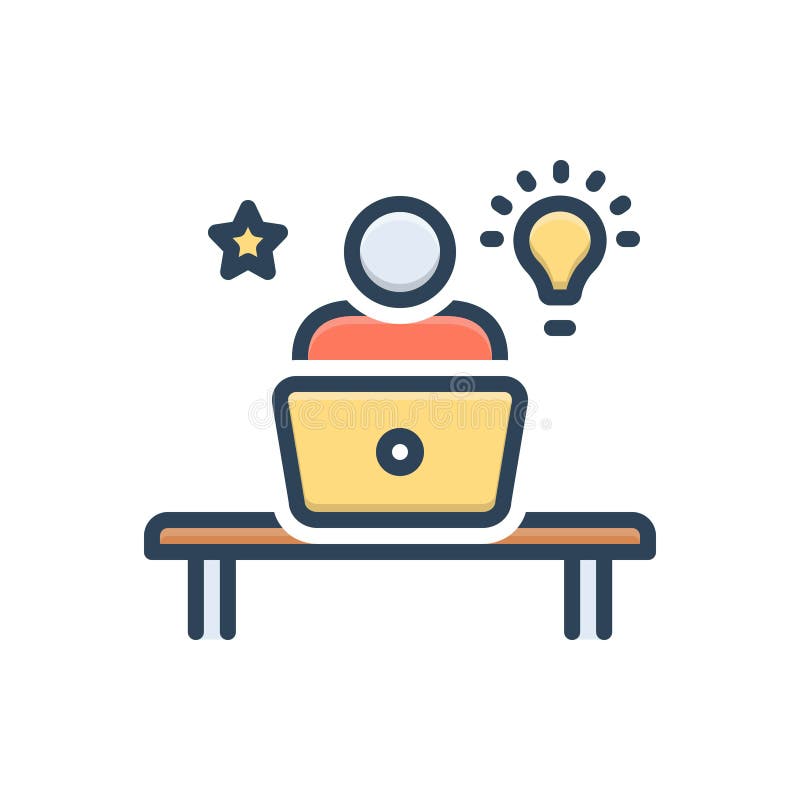 Color Illustration Icon for Skill, Ability and Talent Stock ...