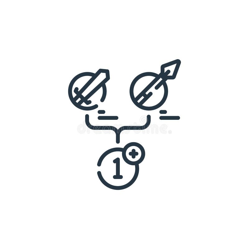 Skill Icon Vector from Esports Concept. Thin Line Illustration of Skill ...