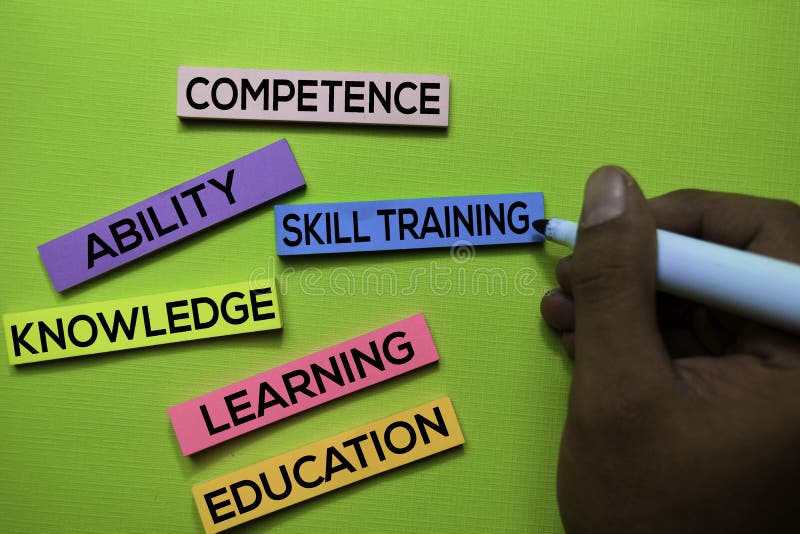 E-learning Competence Development Stock Photo - Image of competence ...