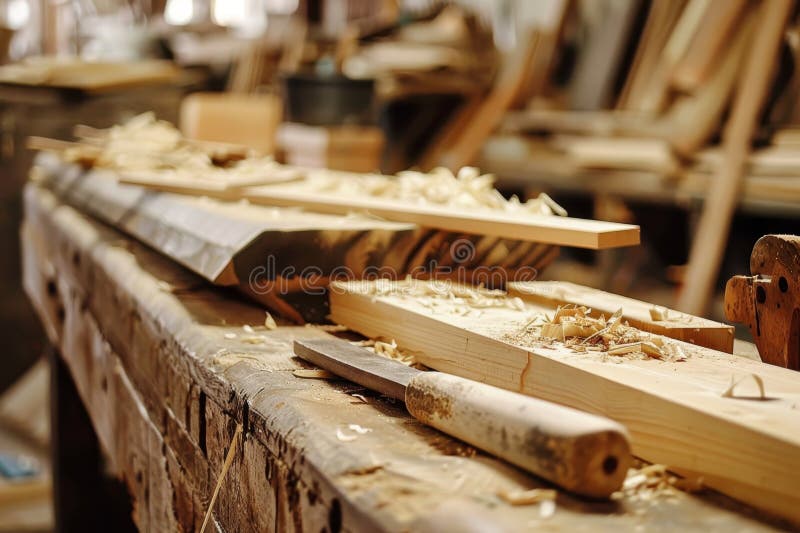 Skilled Carpentry Work Crafting Quality Wood Structures and Custom ...