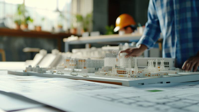 Skilled Civil Engineer Planning Hydro Electrical Power by Using Model ...