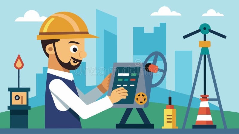 A Skilled Engineer Using Precision Tools To Calibrate a Vital Component ...