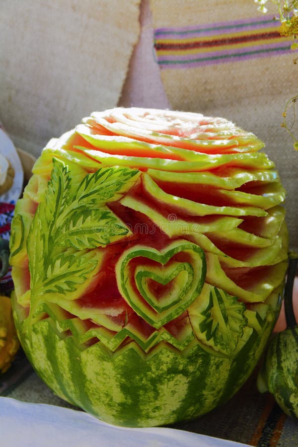 Skilled Handicrafts. Fruits and Vegetables Stock Photo - Image of clay ...