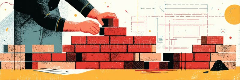 Comprehensive Brick Laying Tutorial Demonstrates Construction ...