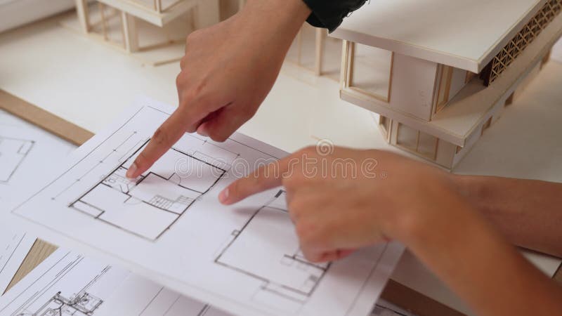 Skilled Interior Designer Team Focusing on Their Performance ...