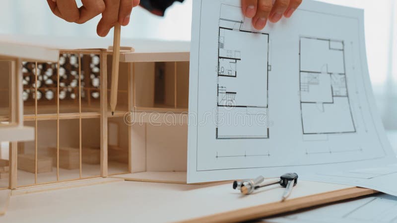 Skilled Interior Designer Team Focusing on Their Performance ...