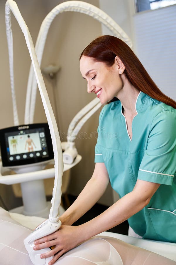 Skilled Professional Performing a Dermatology Procedure Stock Image ...