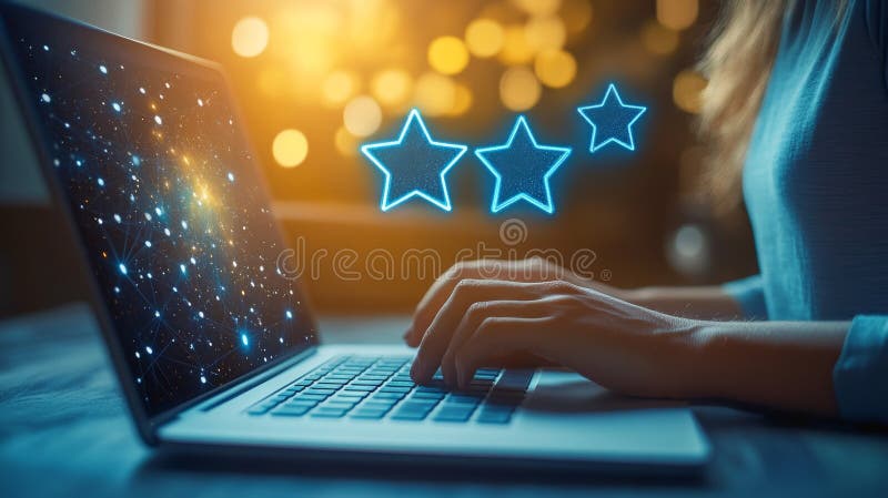 A Skilled Professional Uses a Laptop for Data Analytics, Representing ...