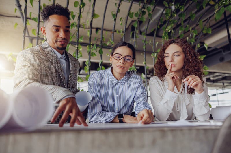 Collaborative Workspace Filled with Diverse and Skilled Professionals ...