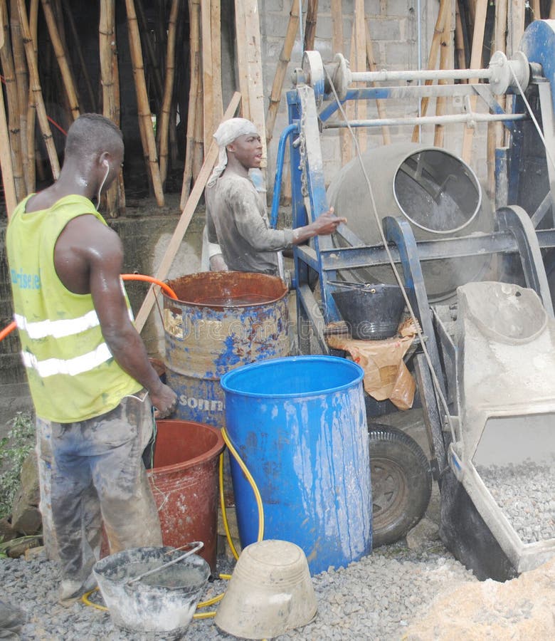 SKILLED WORKERS editorial stock image. Image of beautiful - 58485159