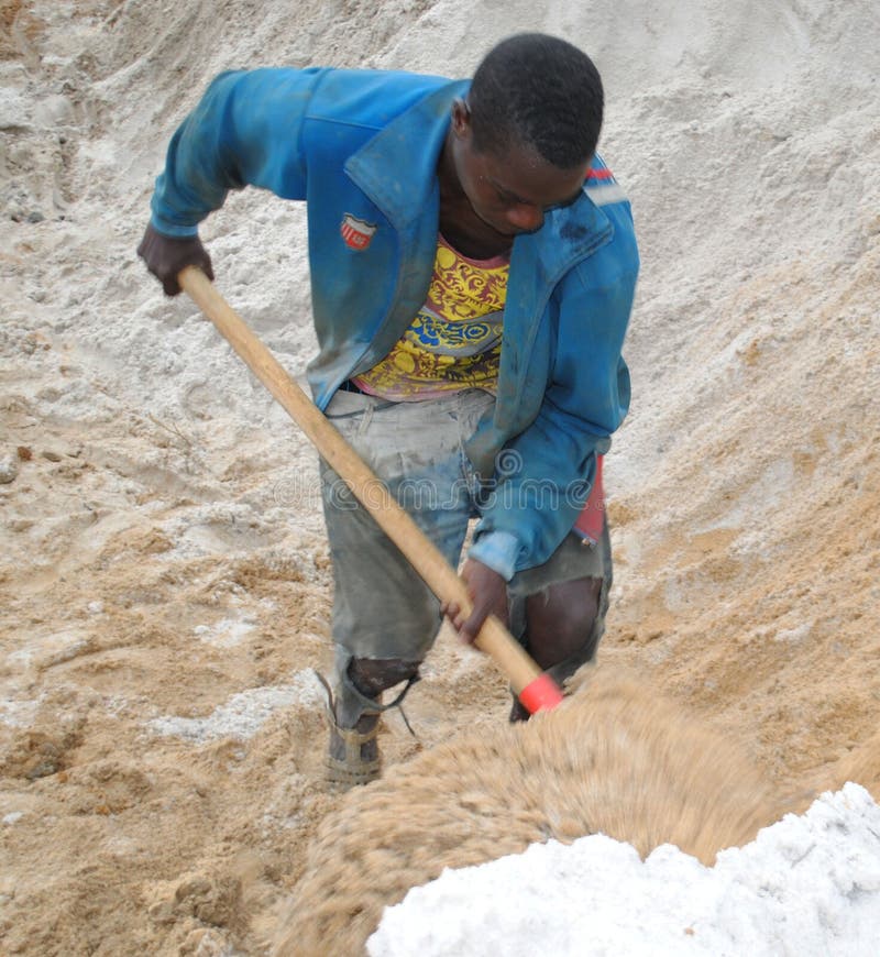 SKILLED WORKERS editorial photo. Image of workers, african - 58485906
