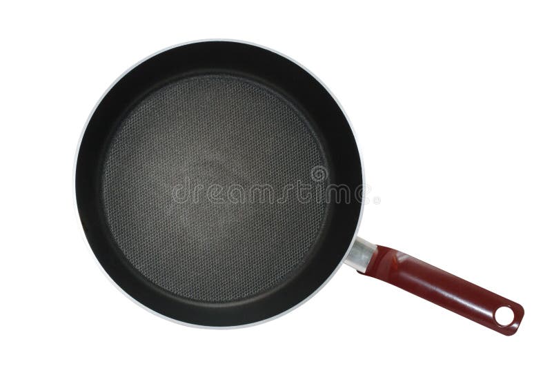 Chef with frying pan stock photo. Image of frying, employee - 53464636