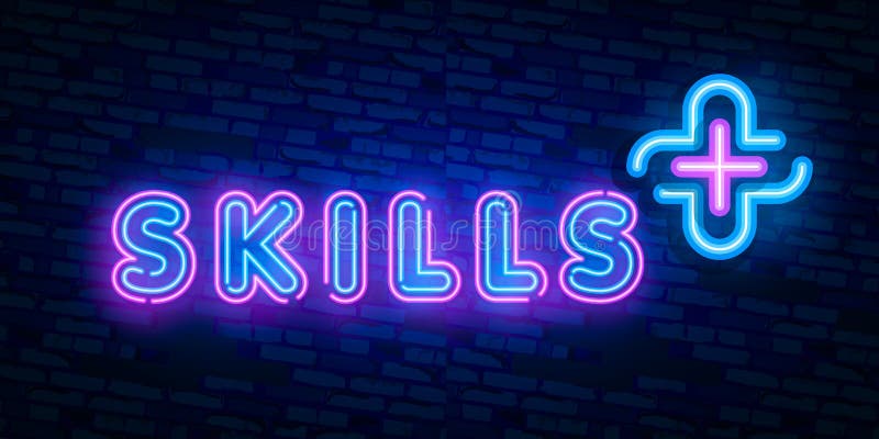 Skills Blue Glowing Neon Ui Ux Icon. Glowing Sign Logo . Happy Skills ... Skills Blue Glowing Neon Ui Ux Icon. Glowing Sign Logo . Happy Skills ...
