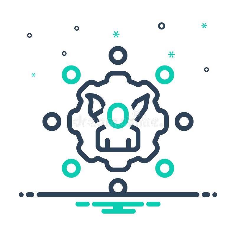 Mix Icon for Skills, Dexterity and Talent Stock Vector - Illustration ...