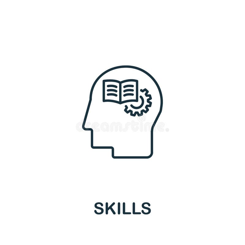 Skills Icon from Teamwork Collection. Simple Line Element Skills Symbol ...