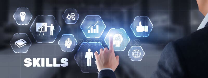 Skills Learning Personal Development Competency Business Concept 2022 ...