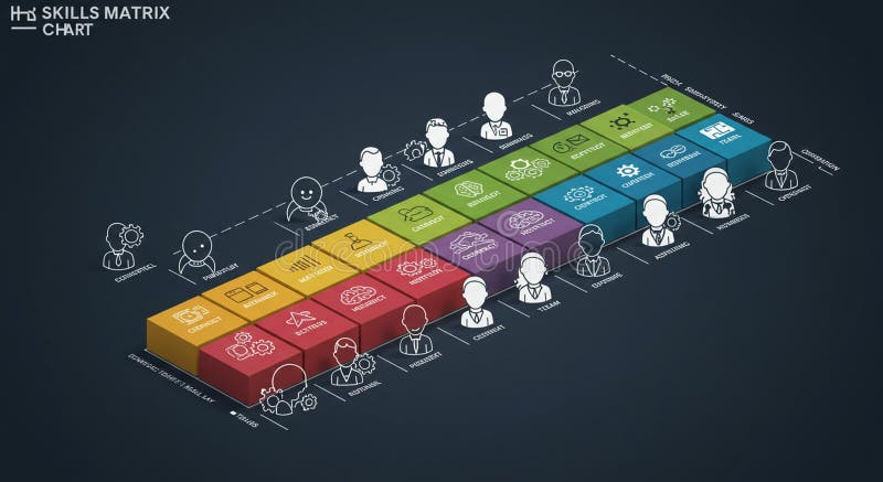 Different Skill Categories Stock Illustrations – 7 Different Skill ...