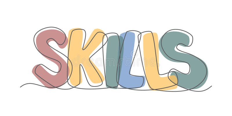 Single Line Skills Stock Illustrations – 93 Single Line Skills Stock ...