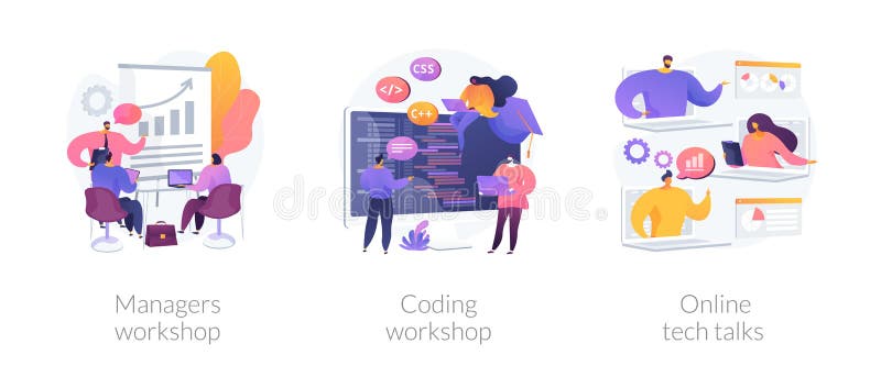 Skills Training Vector Concept Metaphors. Stock Vector - Illustration ...