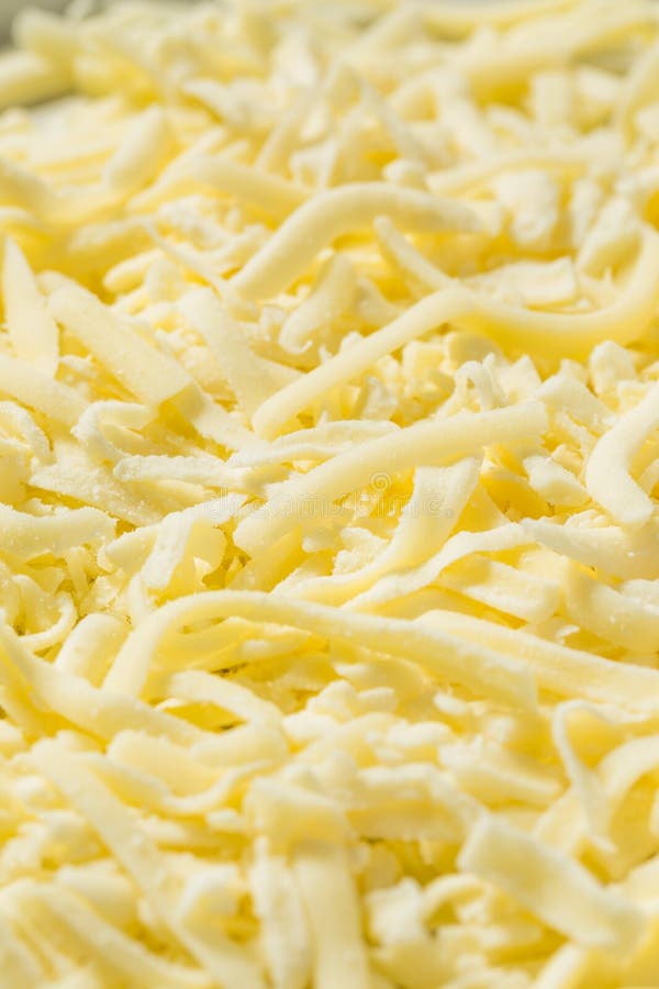 Skim Shredded Mozzarella Cheese Stock Image - Image of delicious ...