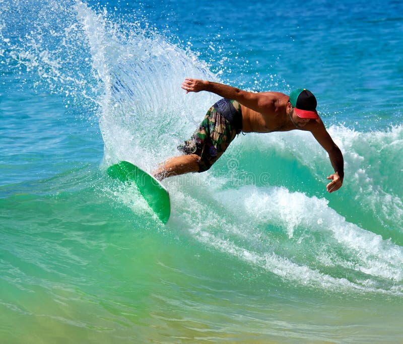Skimboarding Big Beach Stock Photos - Free & Royalty-Free Stock Photos ...