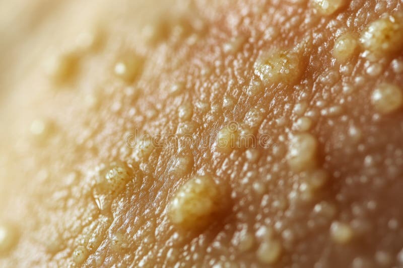 Skin Affected by Hyperhidrosis, Causing Excessive Sweating and ...