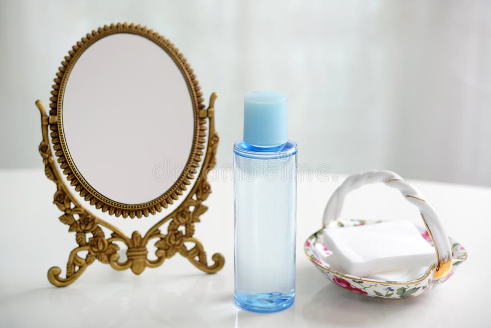 Skin care basic cosmetics stock photo. Image of liquid - 93395246