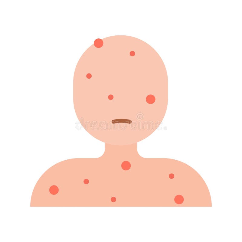Skin Disease Icon Vector Image. Stock Vector - Illustration of icon ...