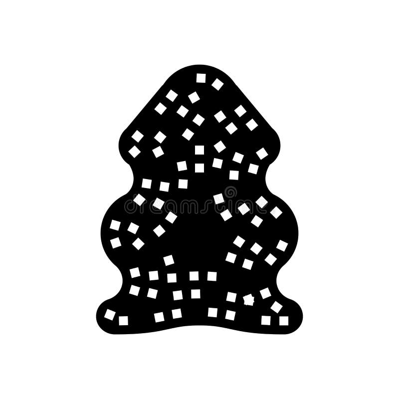 Skin Sheep Glyph Icon Vector Illustration Stock Illustration ... Skin Sheep Glyph Icon Vector Illustration Stock Illustration ...