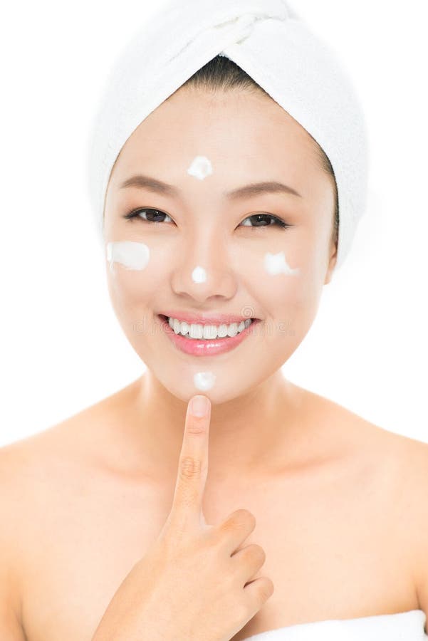 Skin treatment stock photo. Image of female, person, looking - 29337192
