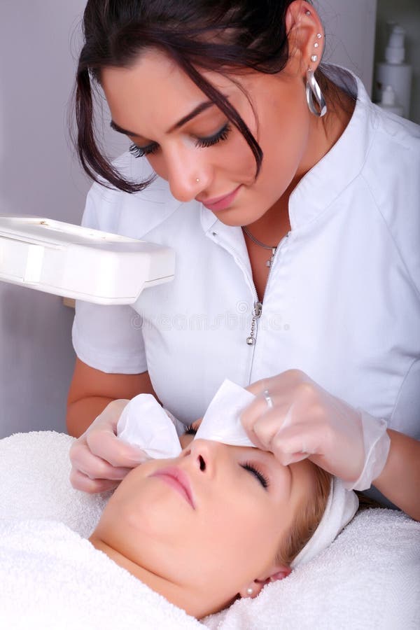 Skin treatment stock photo. Image of clean, leisure, enjoyment - 5300650