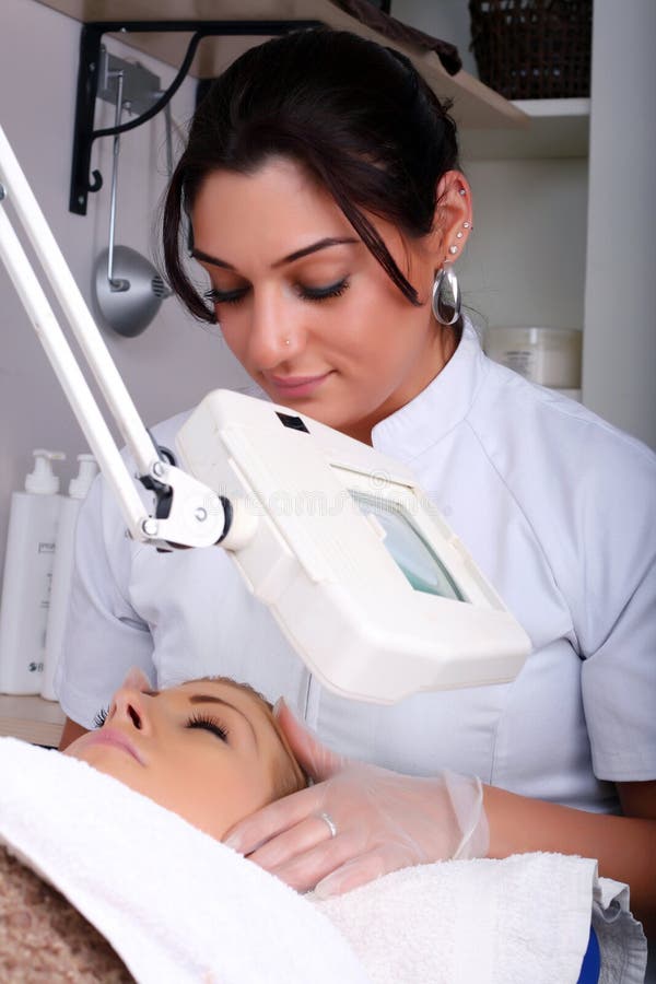 Skin treatment stock photo. Image of enjoyment, satisfaction - 5300714