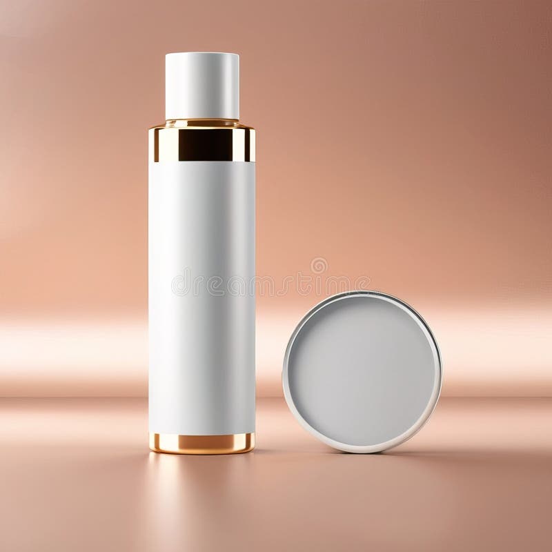 Skincare Makeup Product, Generic Packaging Mockup Product Shot Stock ...