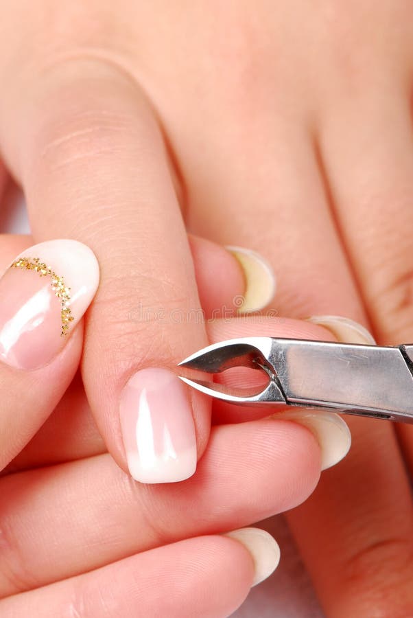 Skincare of cuticle stock image. Image of cuticle, female - 3841871