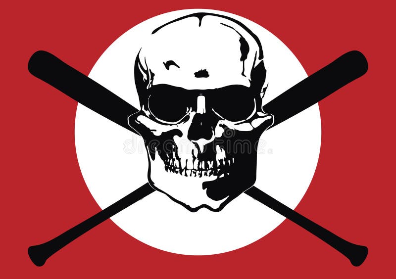 Skinhead s terror stock vector. Illustration of white - 8335209